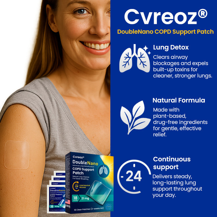 Cvreoz® DoubleNano COPD Support Patch | ⚡LIMITED DISCOUNT OFFER⚡ ...