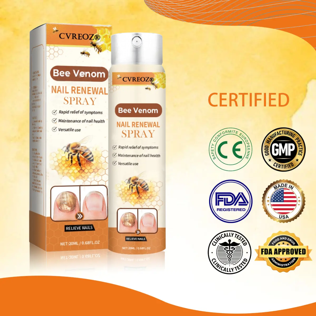 Cvreoz® Bee Venom Nail Renewal Spray - LIMITED-TIME OFFER | Bring out ...