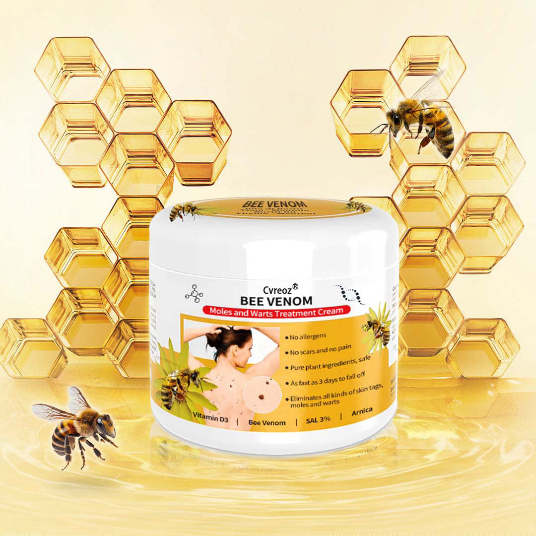 ONLY 50 jars left! Cvreoz® PRO Bee Venom Mole and Wart Treatment Cream ...